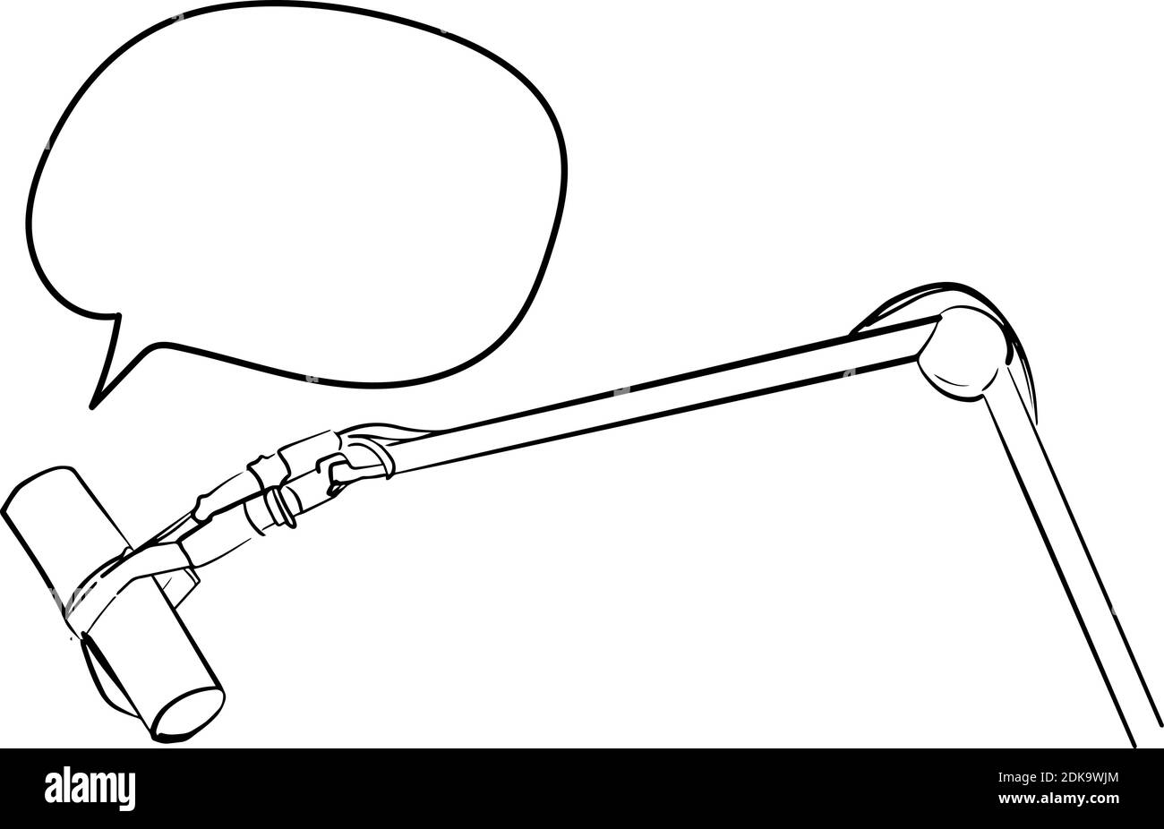 Live microphone concept hand hi-res stock photography and images - Alamy