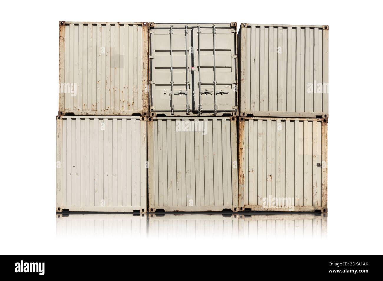 Transportation of containers Cut Out Stock Images & Pictures - Alamy