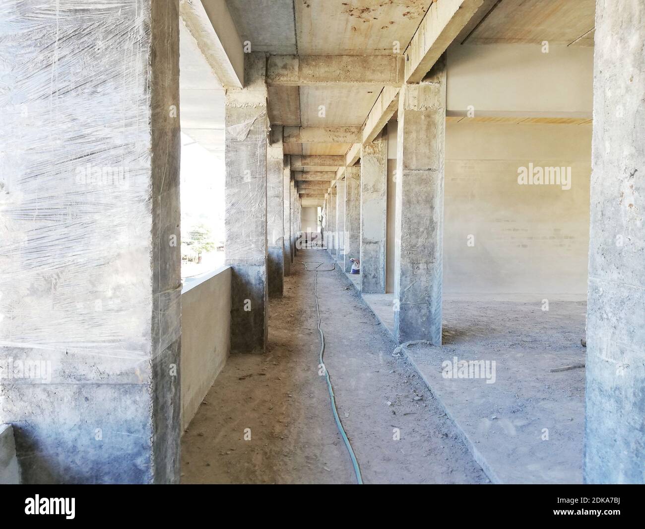 Underneath building corridor hi-res stock photography and images - Alamy