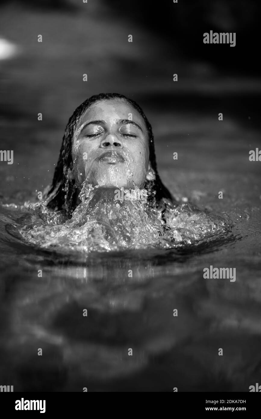 Brazilian woman Black and White Stock Photos & Images - Alamy