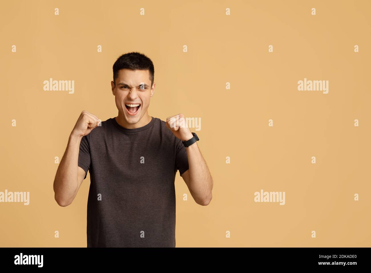 Success, victory and luck in business or work Stock Photo - Alamy