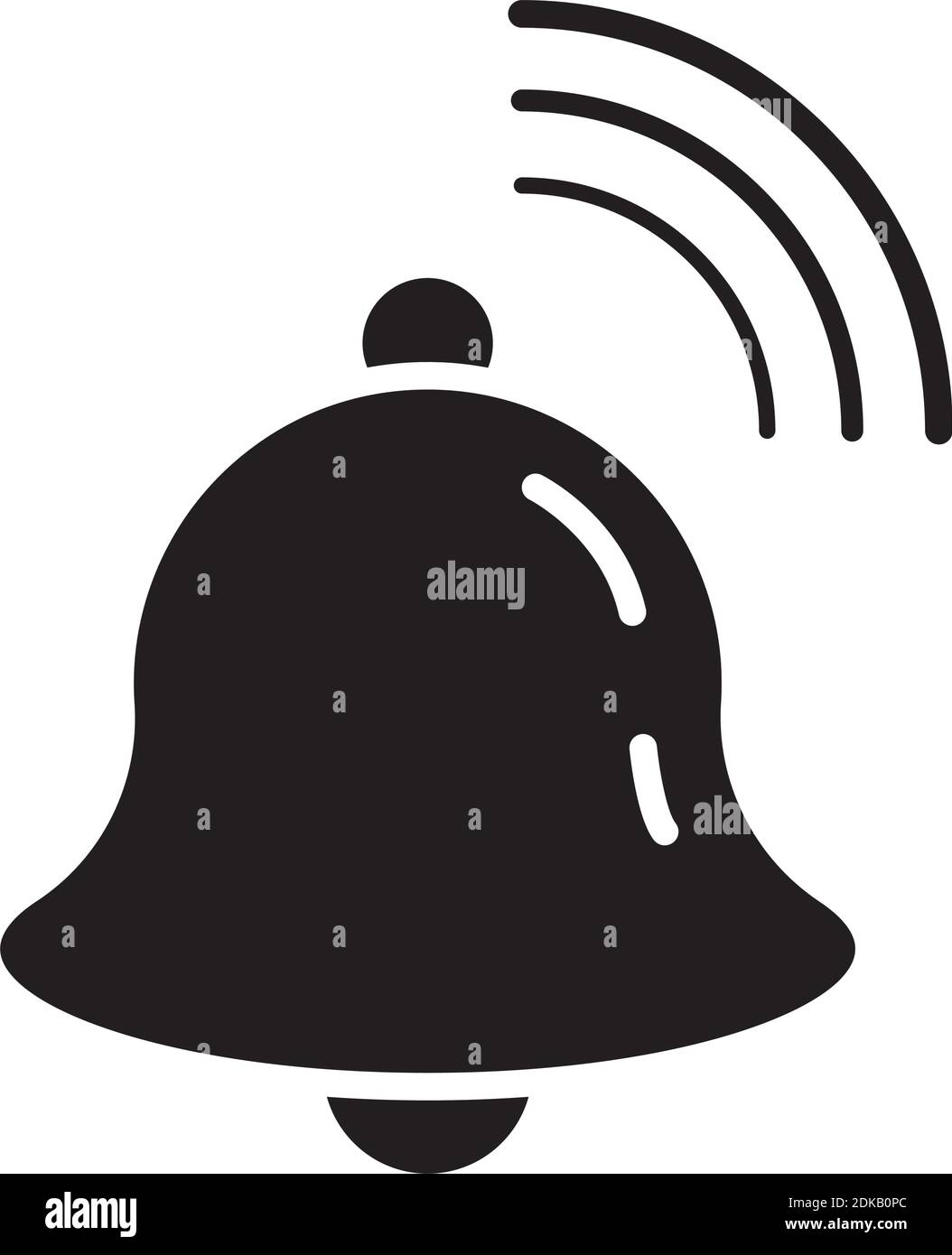 Sound waves icon simple style hi-res stock photography and images - Alamy