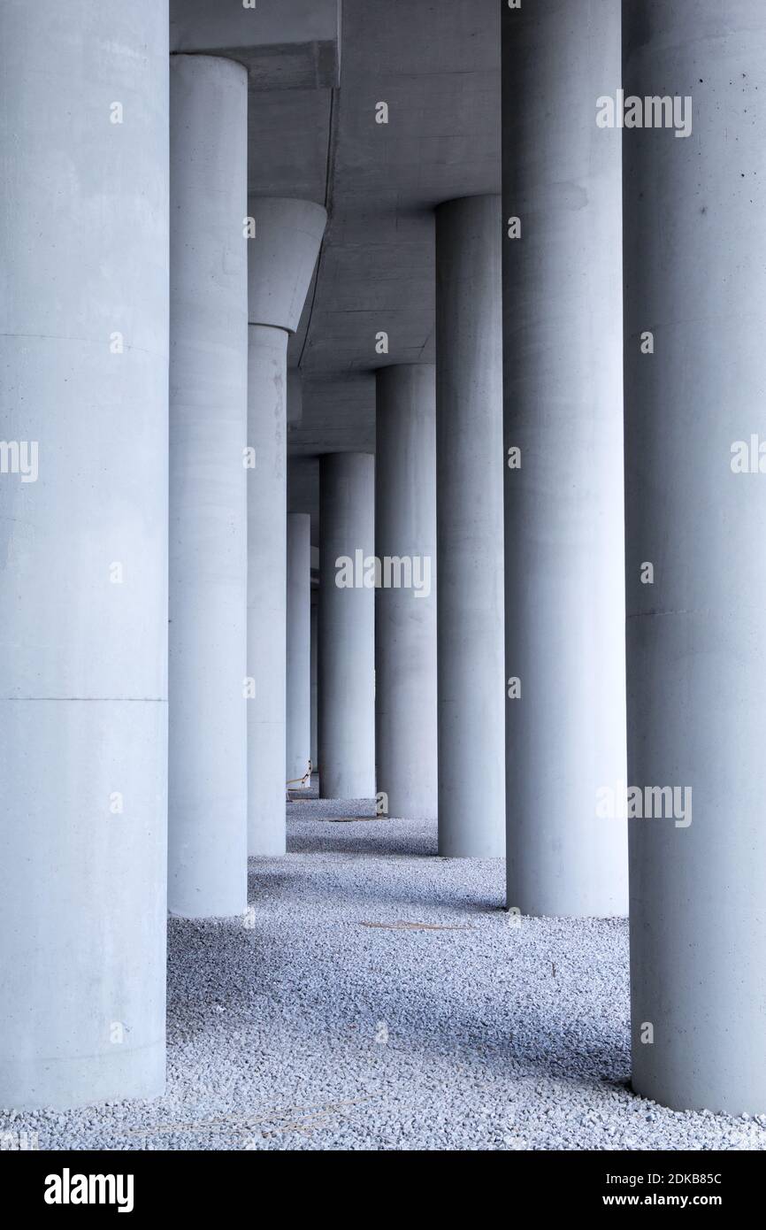 Underneath building corridor hi-res stock photography and images - Alamy