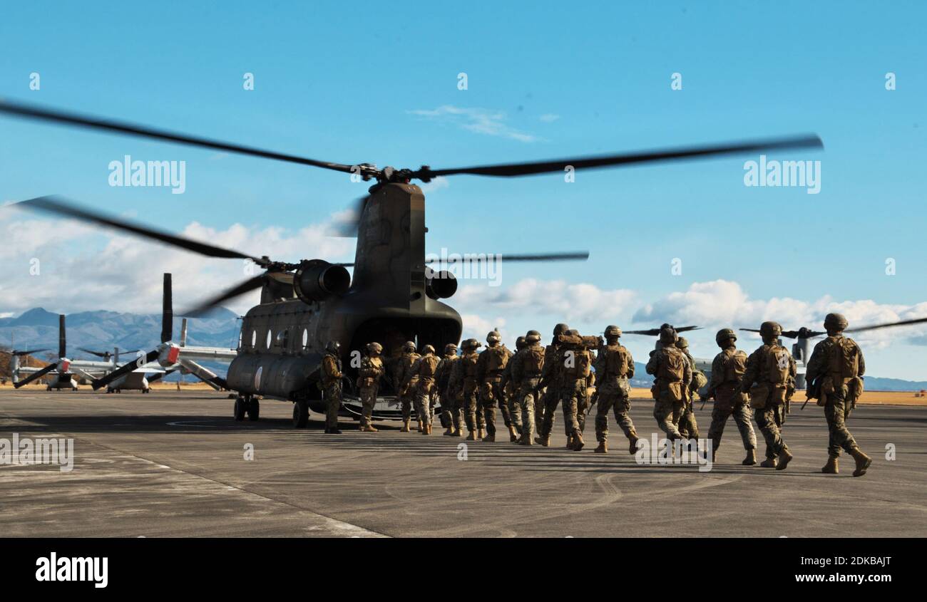 Shinto, Japan. 15th Dec, 2020. United States Marines and Japan Ground ...