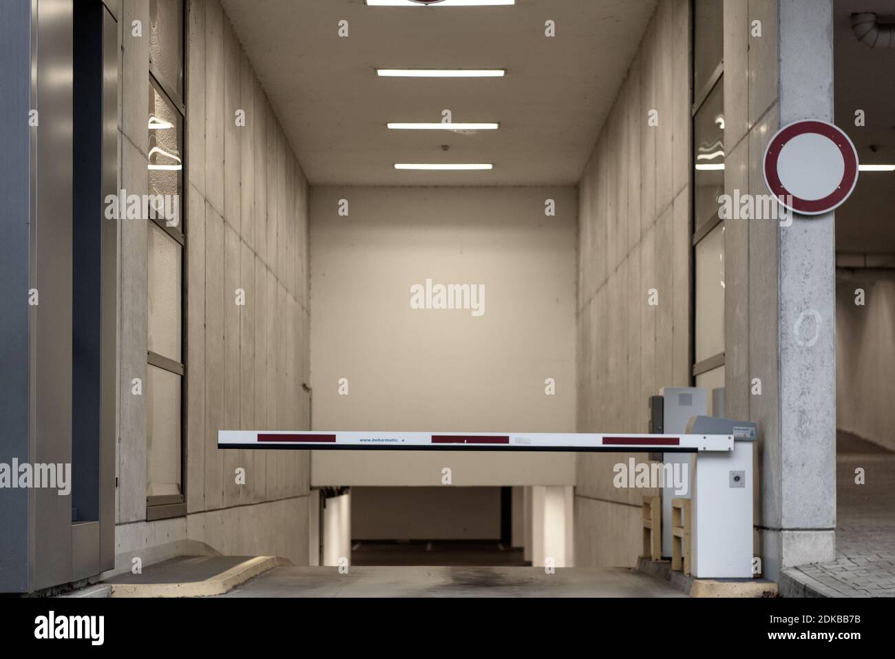 At a closed barrier hi-res stock photography and images - Alamy