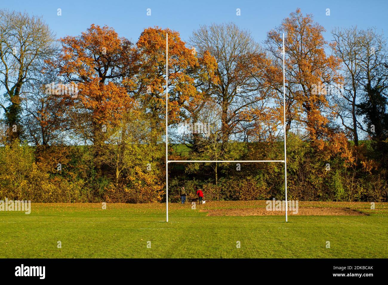 Empty rugby field hi-res stock photography and images - Alamy