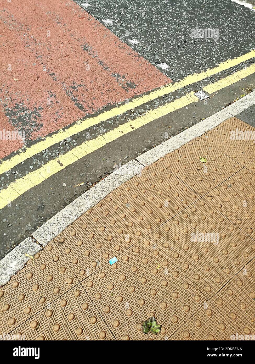 Marking two parallel hi-res stock photography and images - Alamy