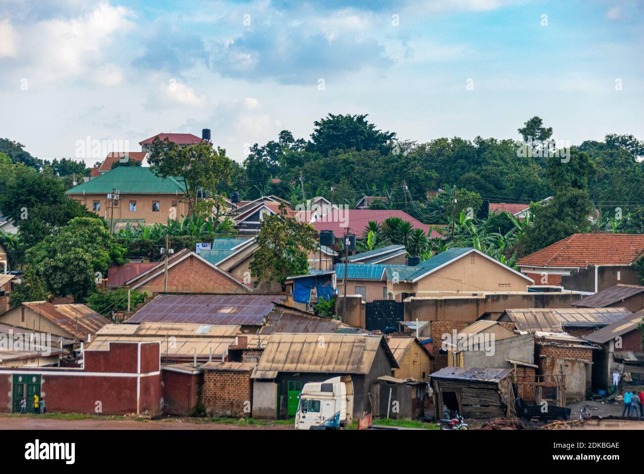 Kampala city landscape hi-res stock photography and images - Alamy