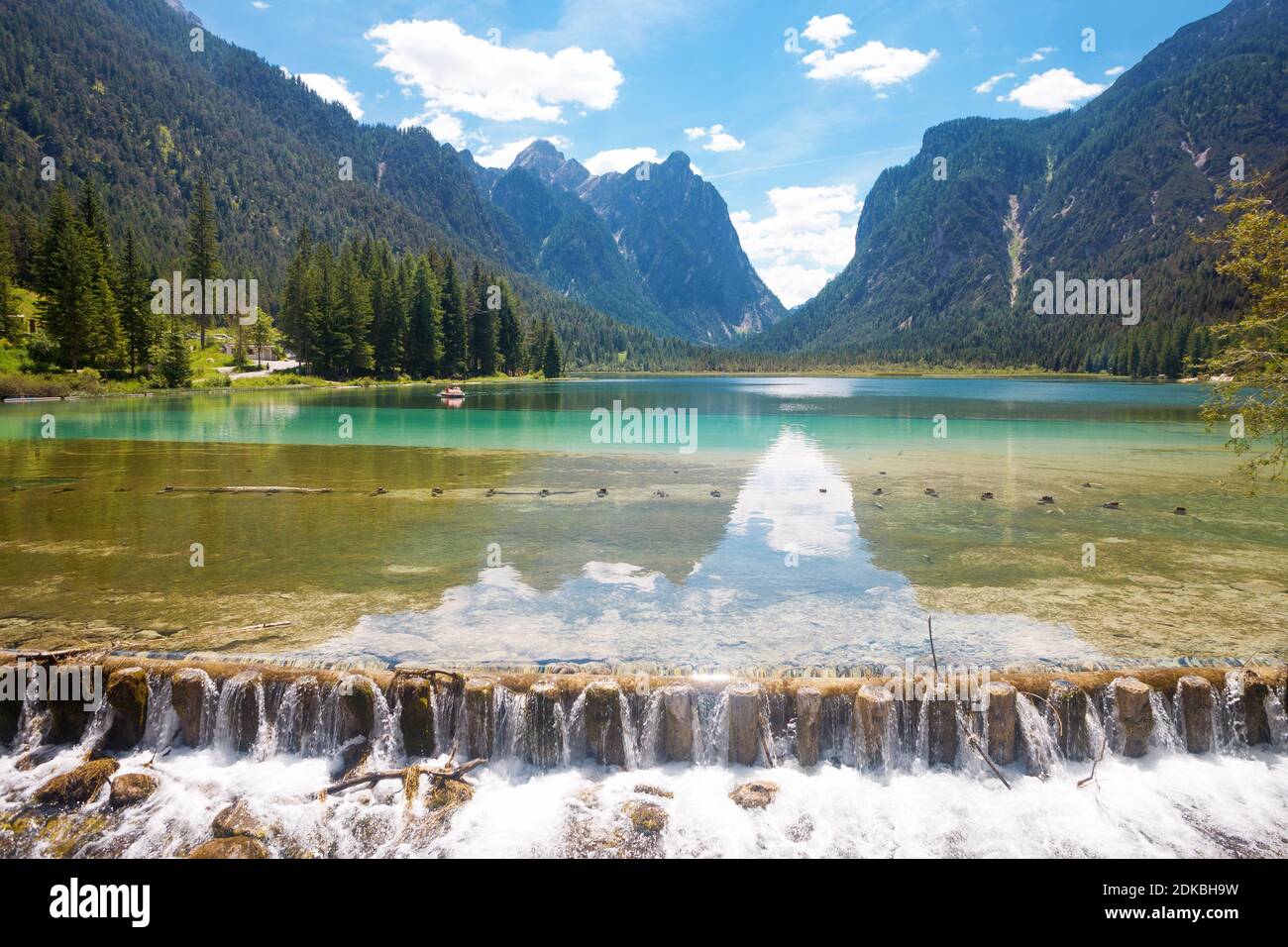 Toblacher See Dolomite Alps High Resolution Stock Photography and ...