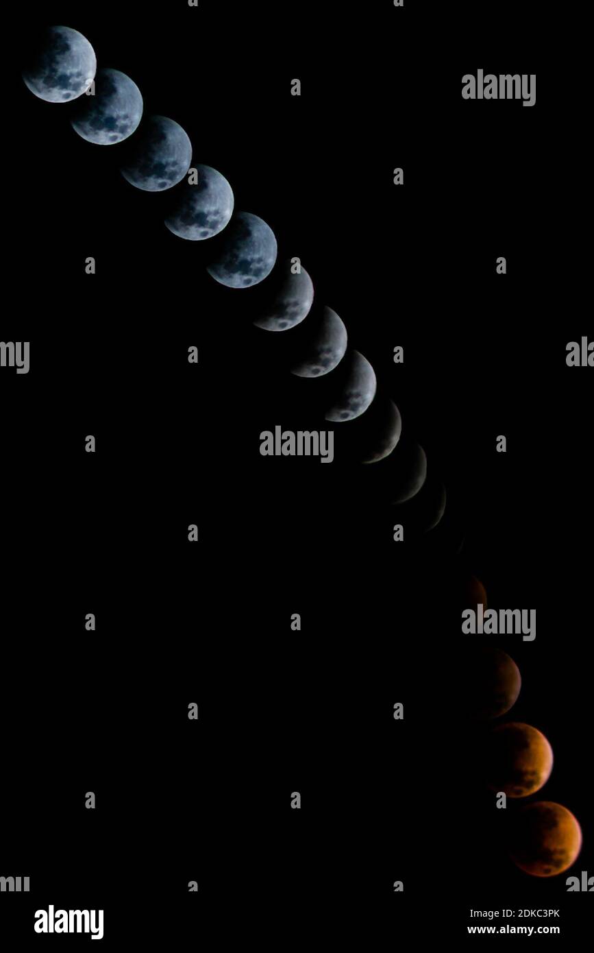 Phases of the eclipse hi-res stock photography and images - Alamy