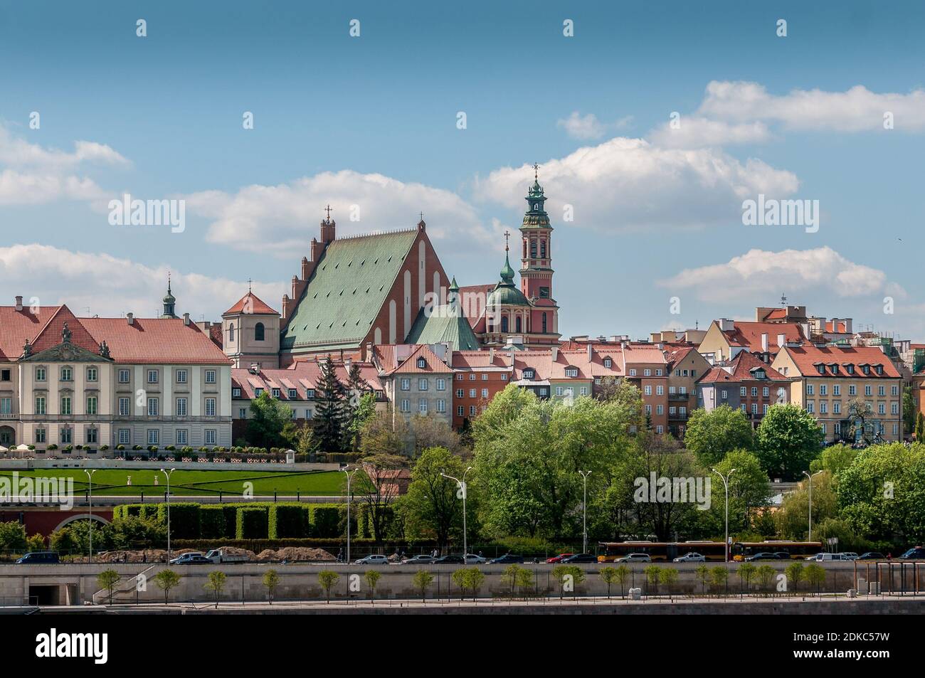 The Old Town of Warsaw Stock Photo - Alamy