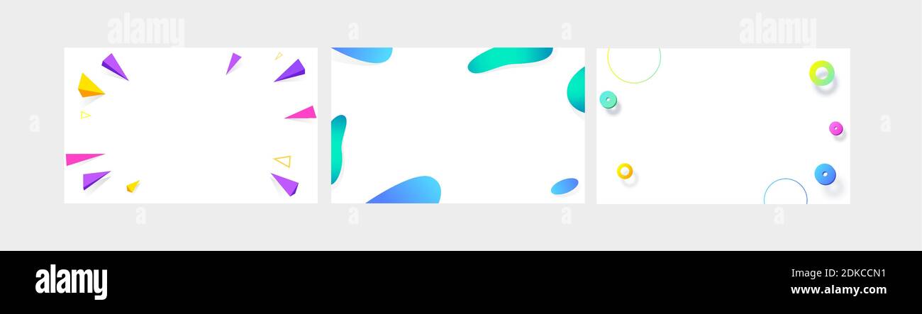 Advertising poster for design, sample material for banner, advertising ...