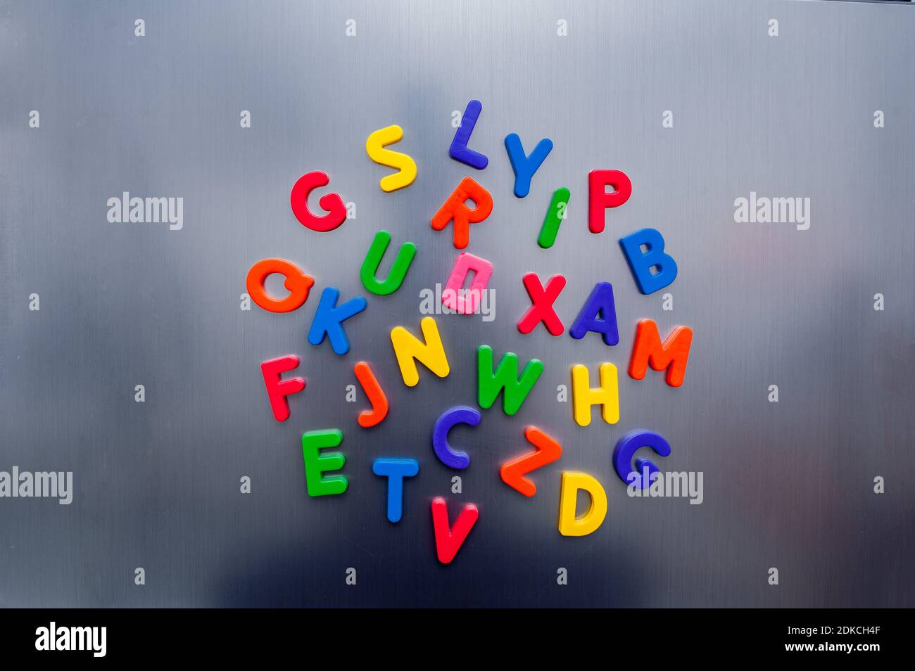 Colorful plastic alphabets hi-res stock photography and images - Alamy