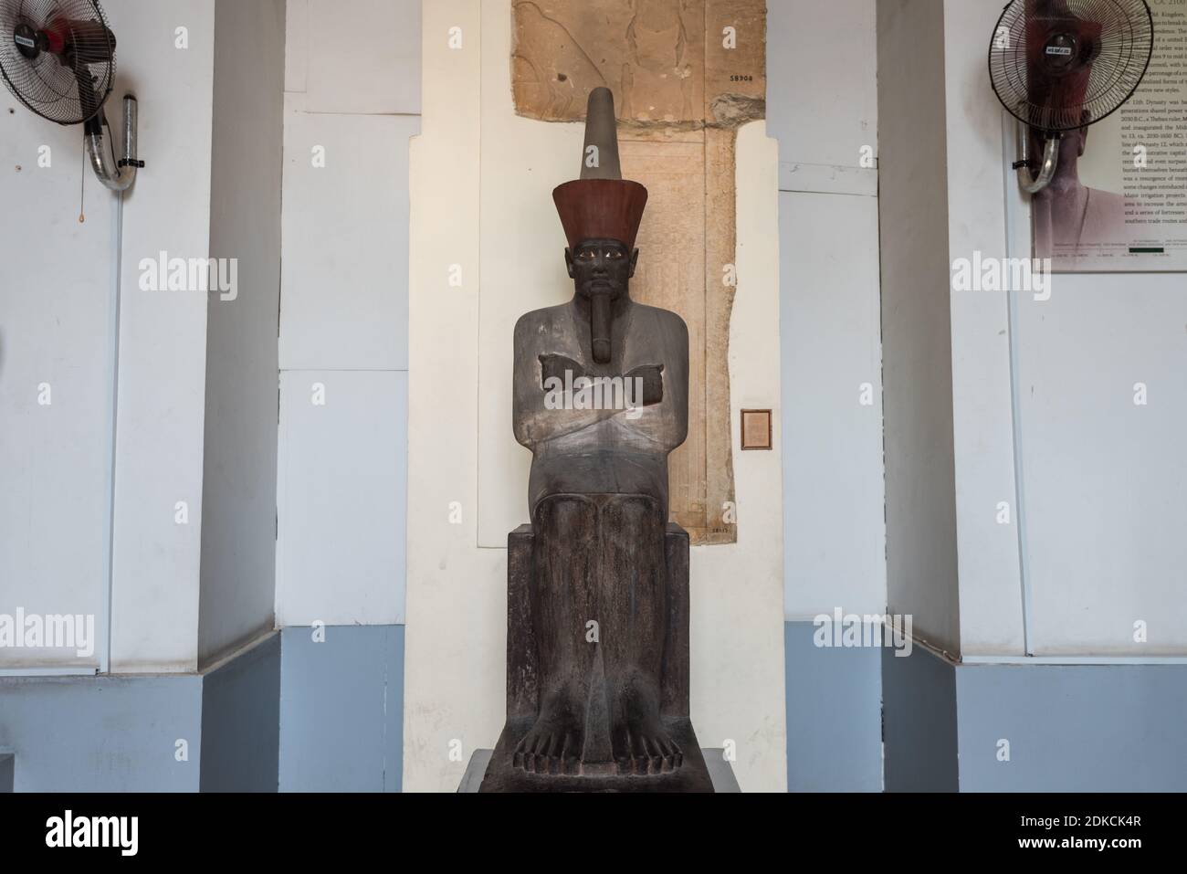 Coffins of Mummy inside of the Museum of Egyptian Antiquities, or ...