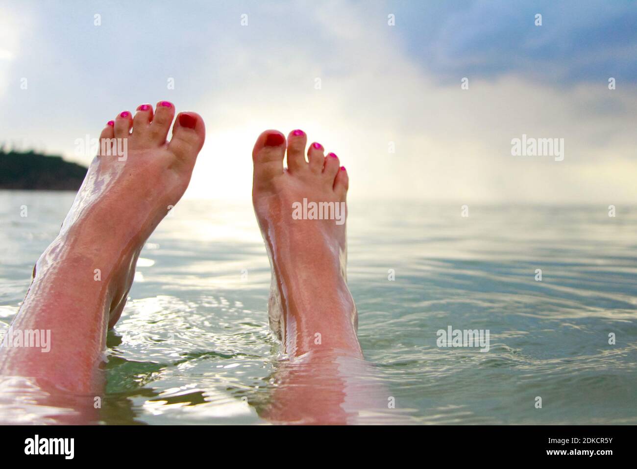 Floating feet hi-res stock photography and images - Alamy