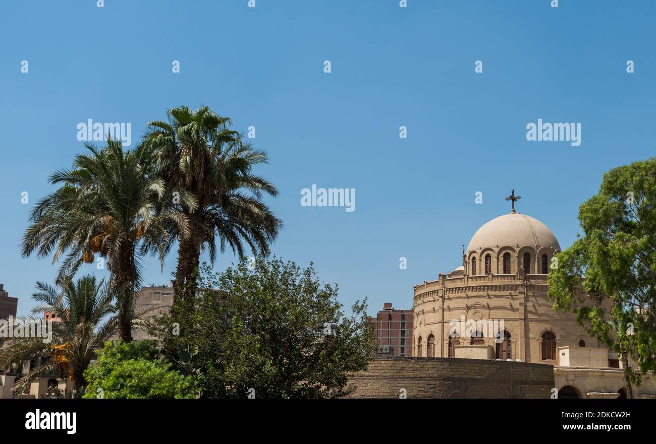 The Church of St. George, a Greek Orthodox church within the Babylon ...