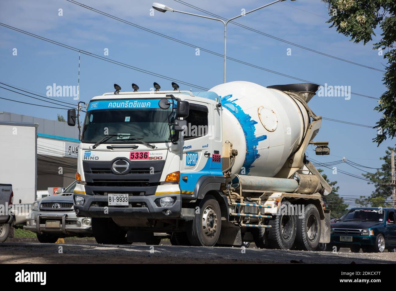 Chiangmai, Thailand - November 13 2020: Concrete truck of CPAC Concrete ...