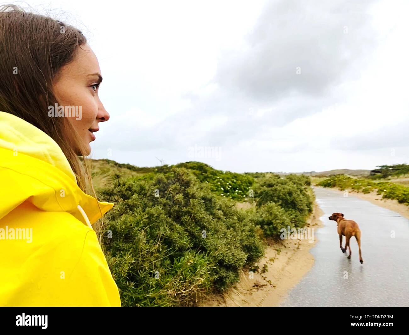 Woman rhodesian ridgeback hi-res stock photography and images - Alamy