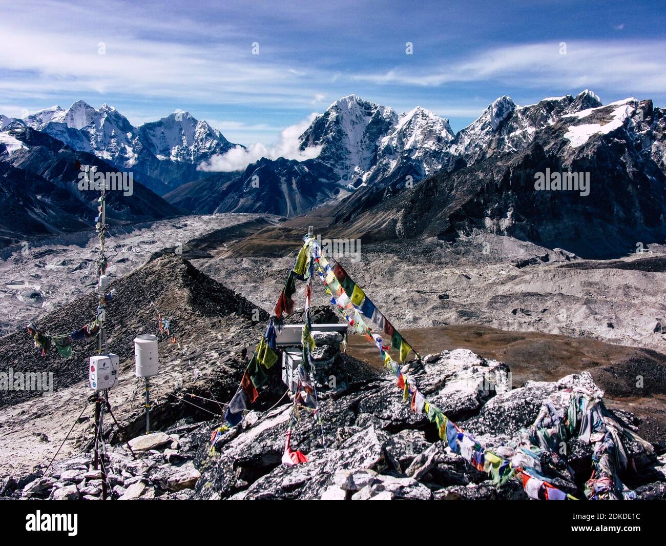 Everest Nepal September 30, 2018 View of the landscape and the way to ...