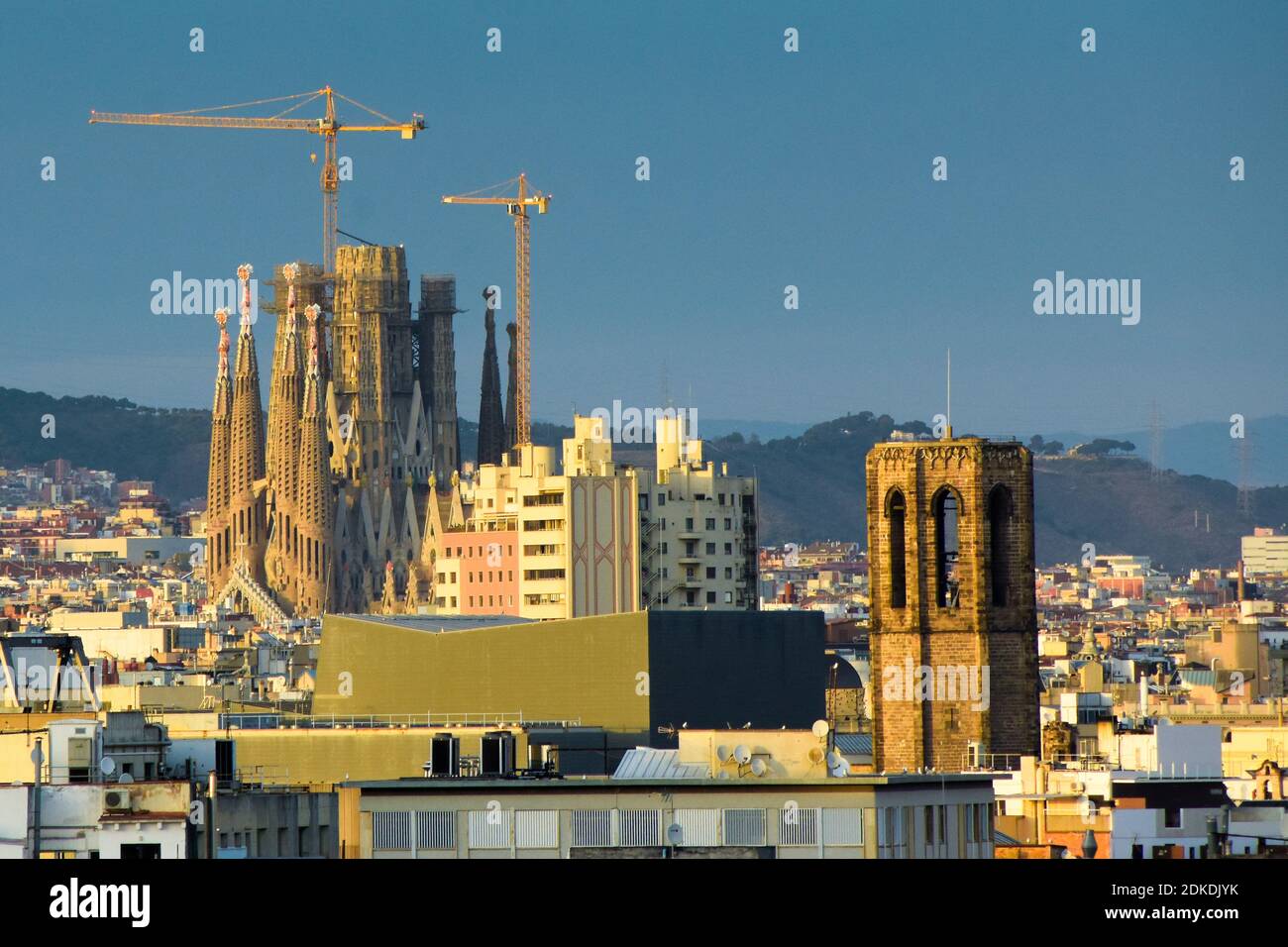 Cityscape Barcelona, Catalona, Spain Stock Photo - Alamy