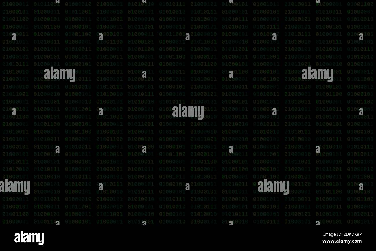 Binary code faded in terminal font on DOS screen, repeatable wallpaper ...