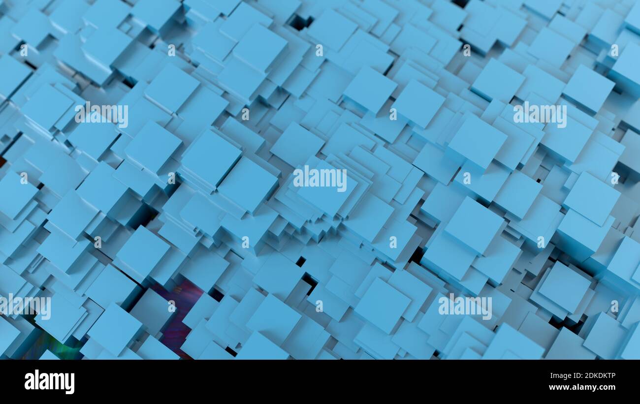 3d render. Abstract colorful background illustration Stock Photo - Alamy