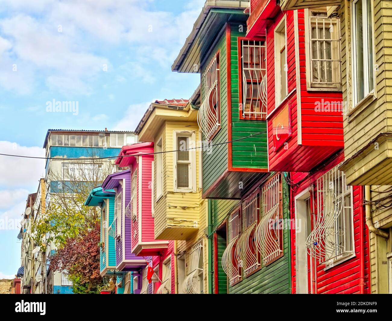 Balat district, Istanbul, HDR Image Stock Photo - Alamy