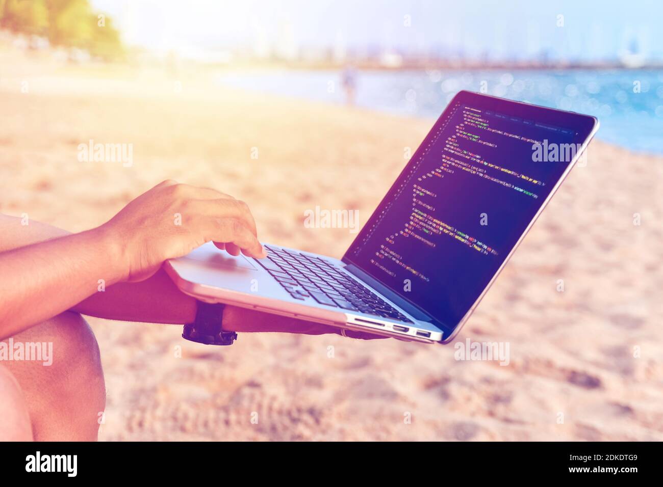 Learning computer program codes hi-res stock photography and images - Alamy