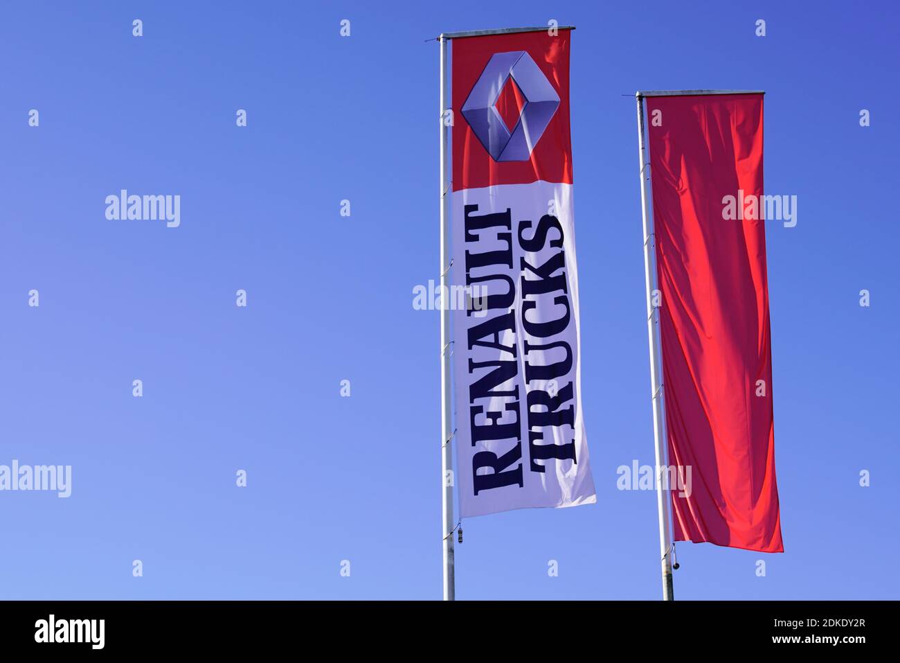 Renault trucks logo hi-res stock photography and images - Alamy