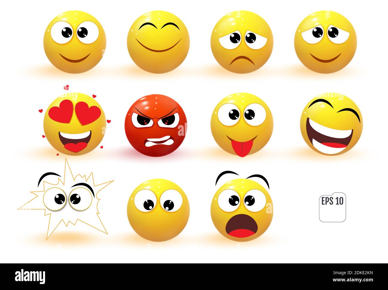 Happy wink emoticon icon hi-res stock photography and images - Alamy