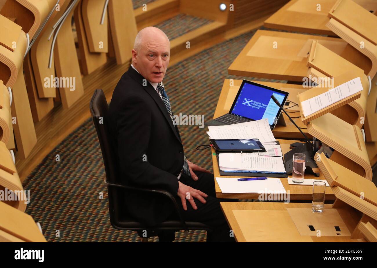 Joe Fitzpatrick Minister for Public Health,Sport and Wellbeing speaks ...