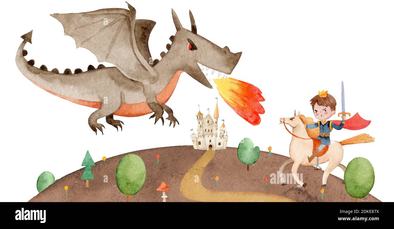 Cartoon illustrations fairy tale fantasy hi-res stock photography and ...