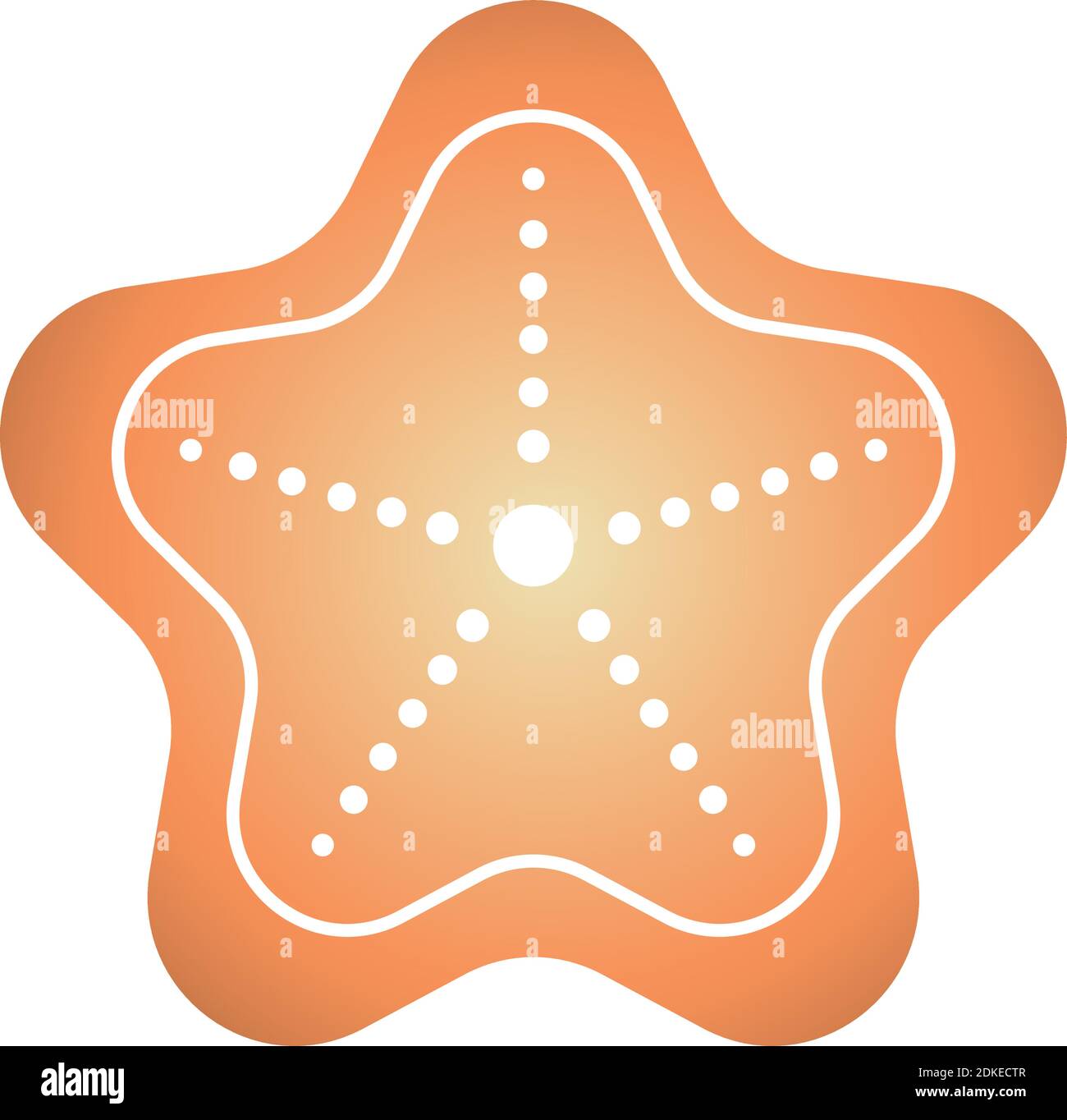 happy merry christmas golden star with five curve pointed and lights ...