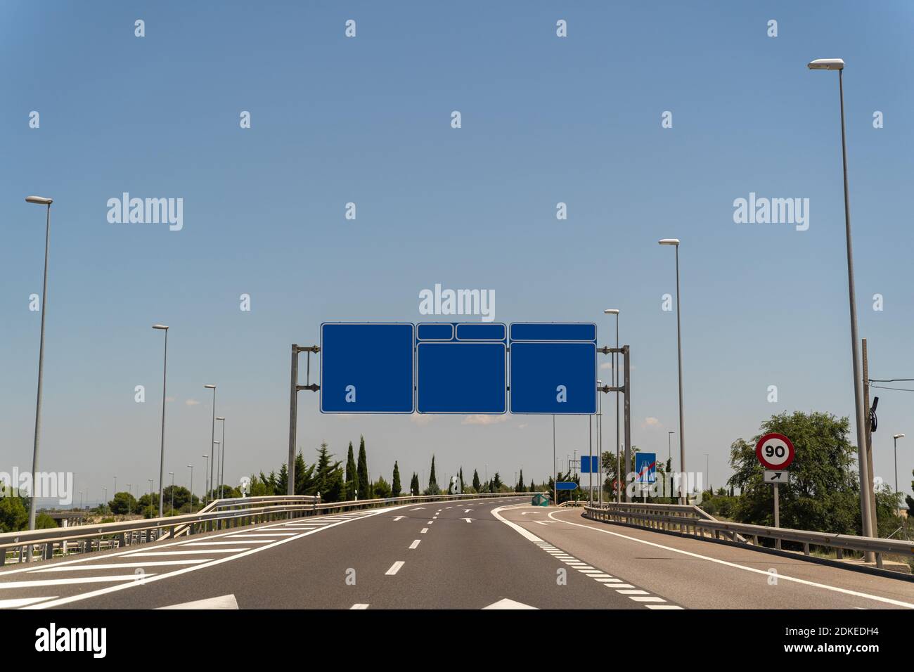Spanish Road Signs High Resolution Stock Photography and Images - Alamy