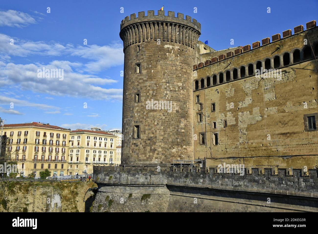 Historic buildings in the old city of Naples Stock Photo - Alamy