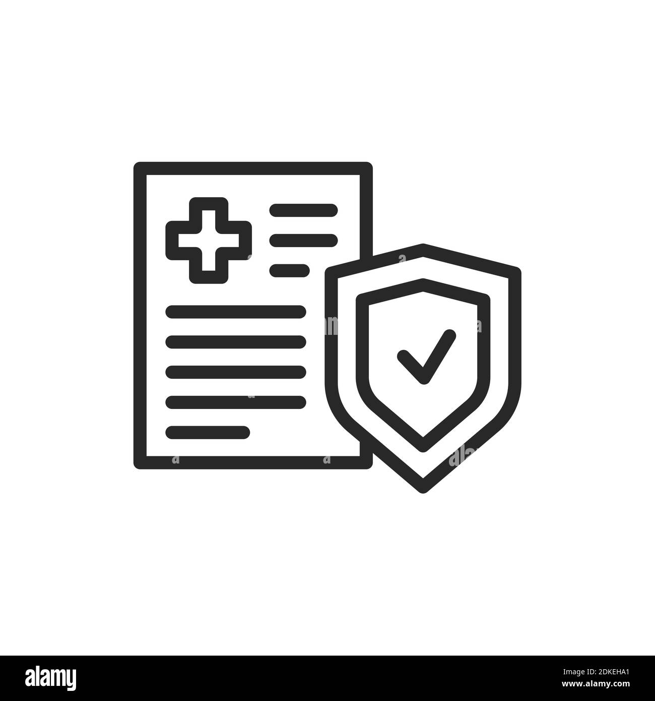 Health insurance line color hi-res stock photography and images - Alamy