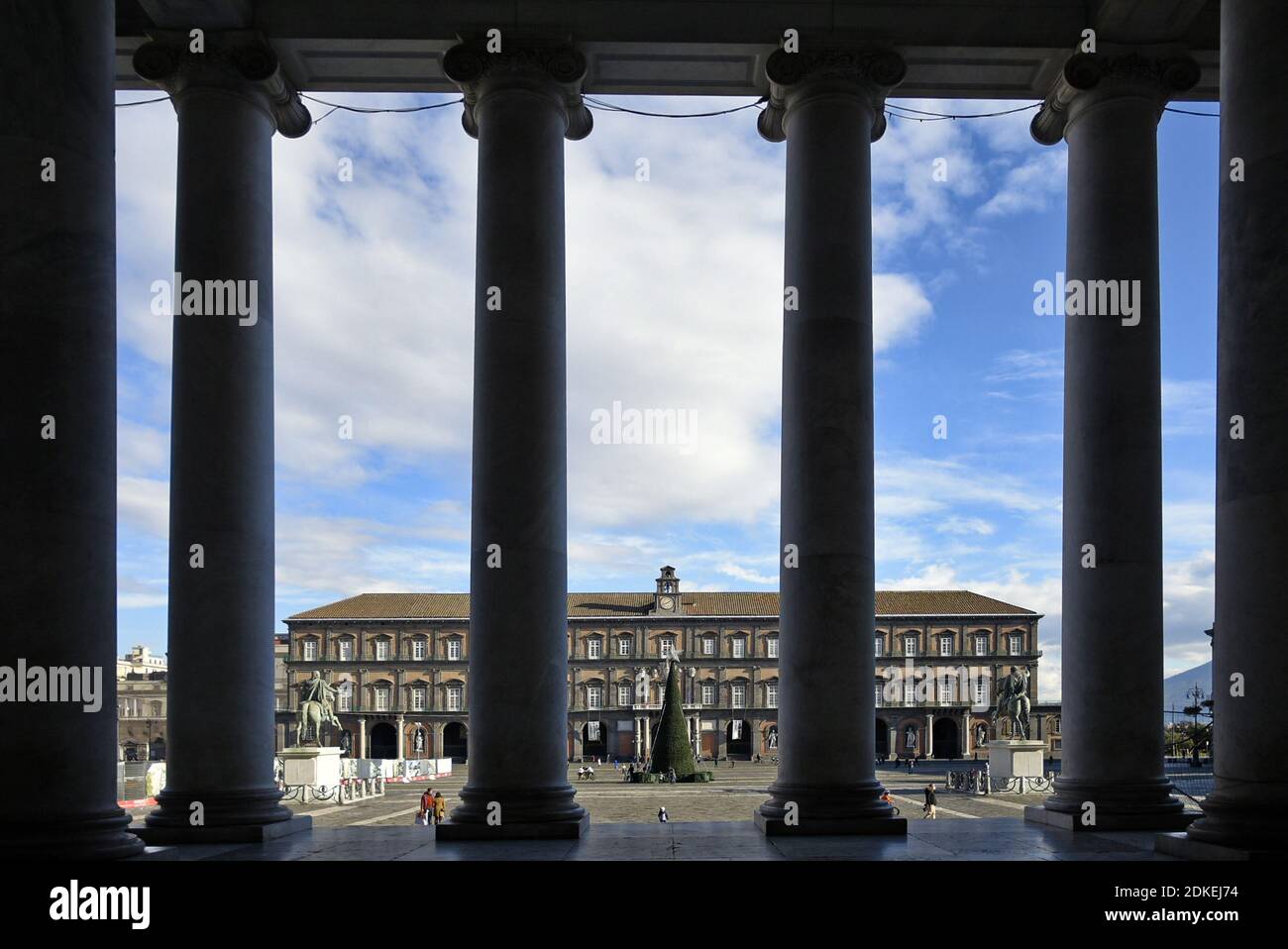 Historic buildings in the old city of Naples Stock Photo - Alamy