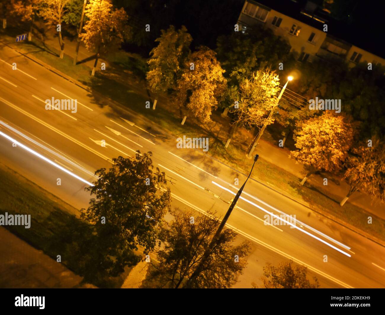 The Architecture backgrounds and objects in the night Stock Photo - Alamy