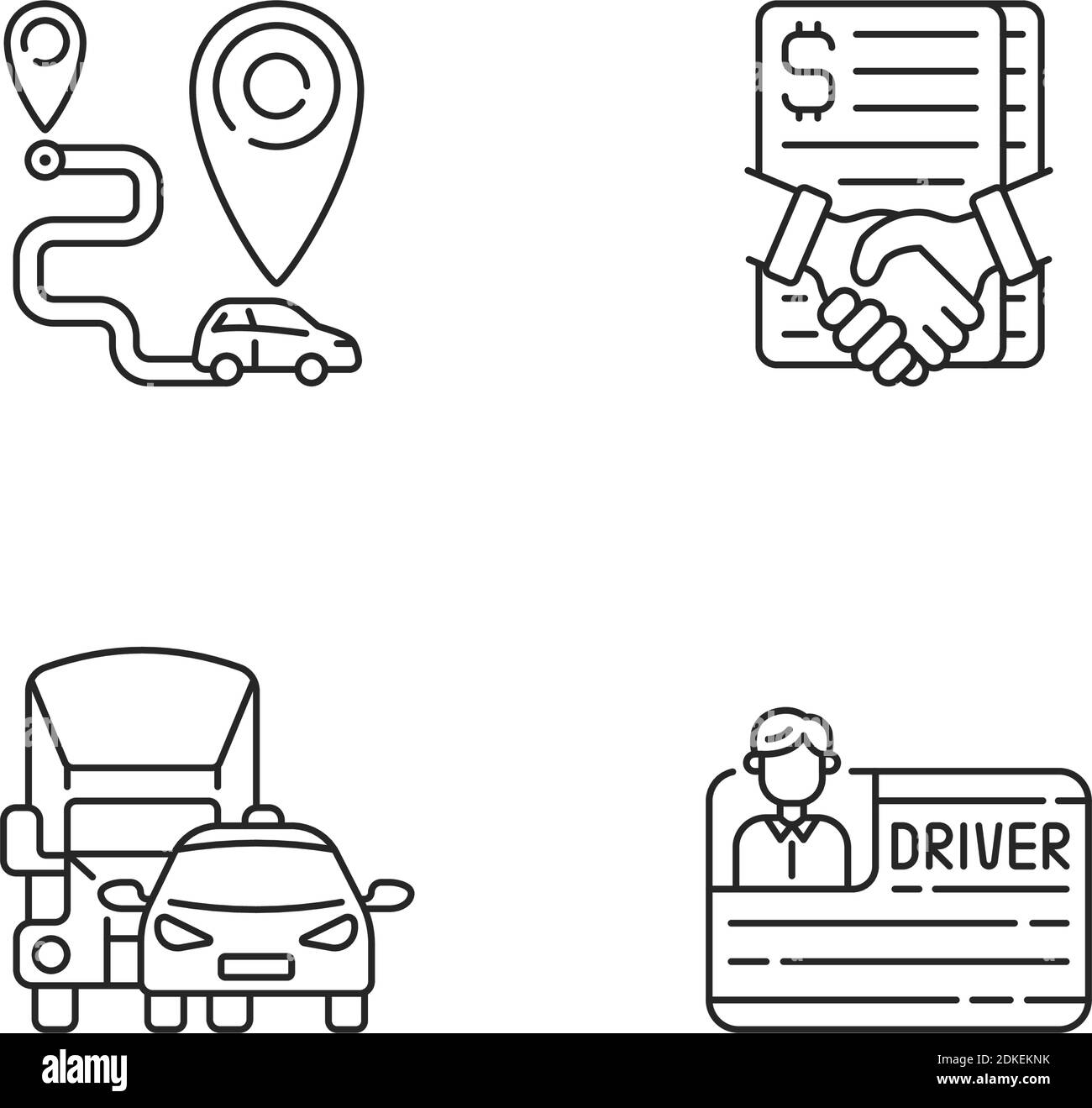 Getting drivers license Stock Vector Images - Alamy