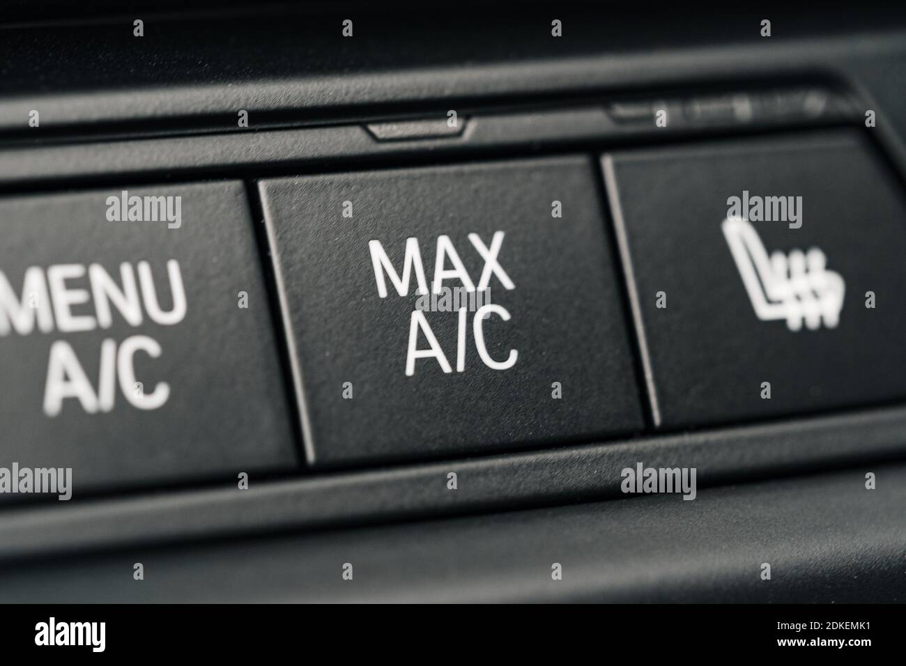 Buttons panel of the car on the dashboard Stock Photo - Alamy