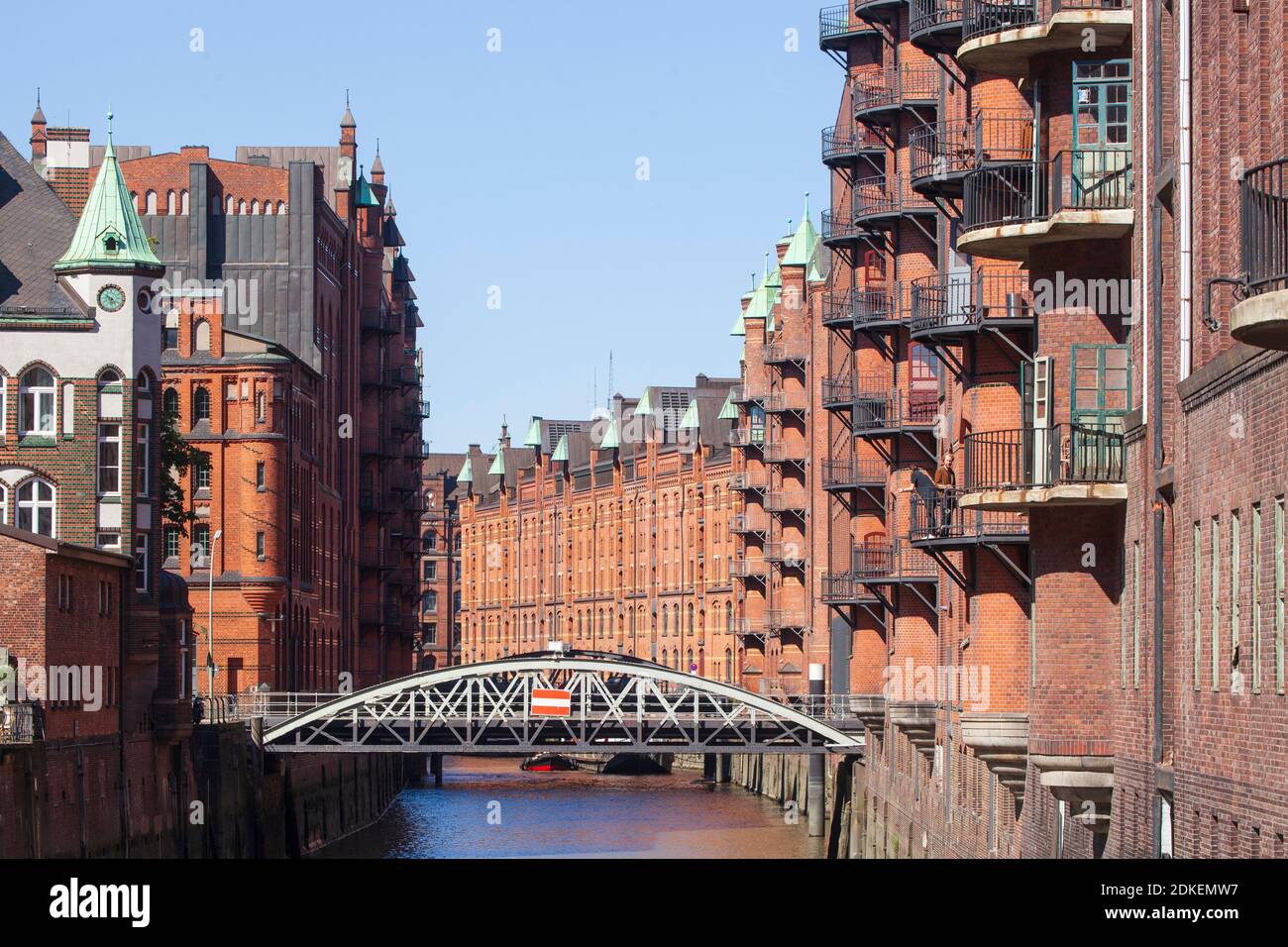 Historic warehouses, Speicherstadt, Hafencity, Hamburg, Germany, Europe ...