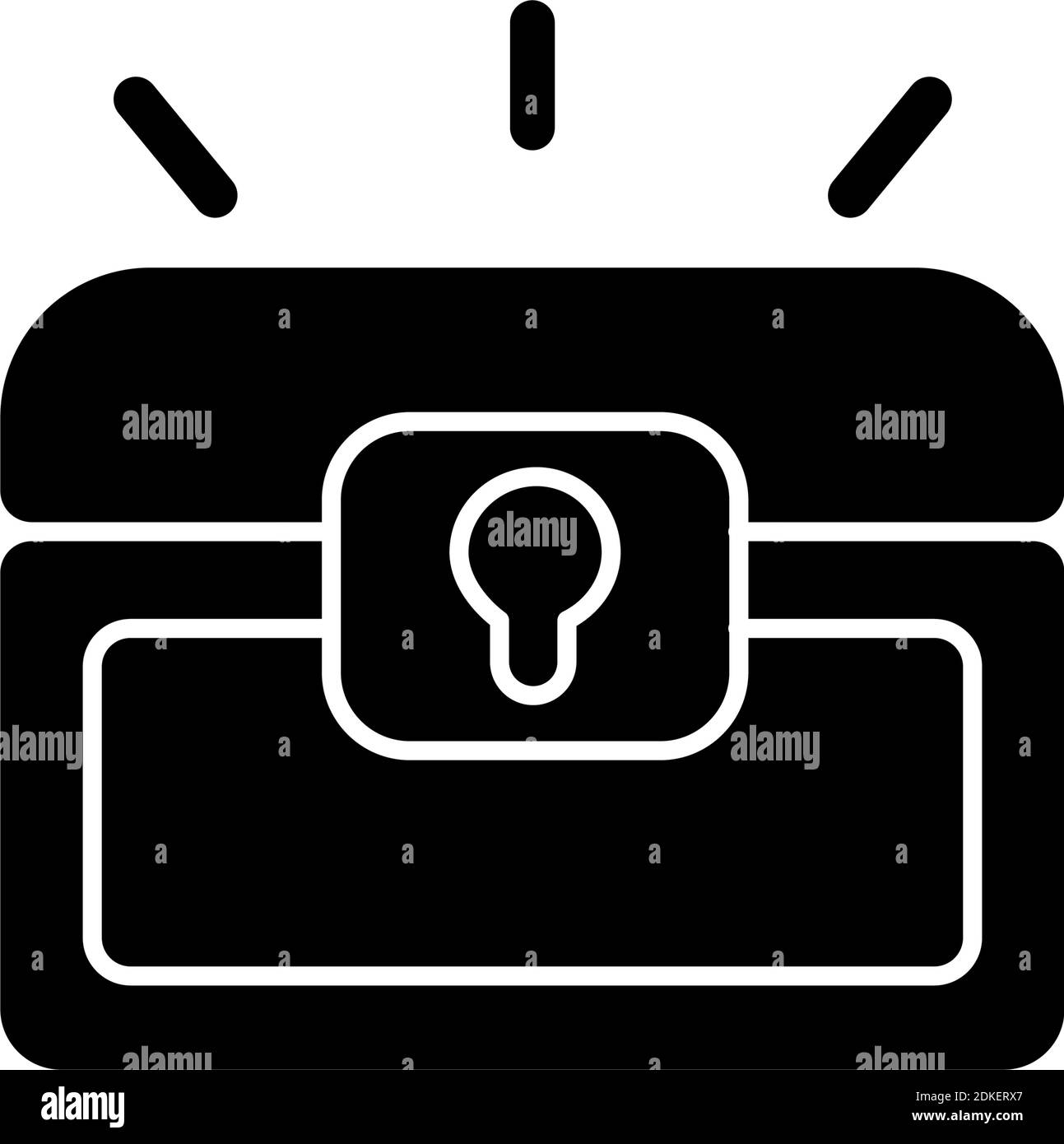 Player inventory black glyph icon Stock Vector Image & Art - Alamy