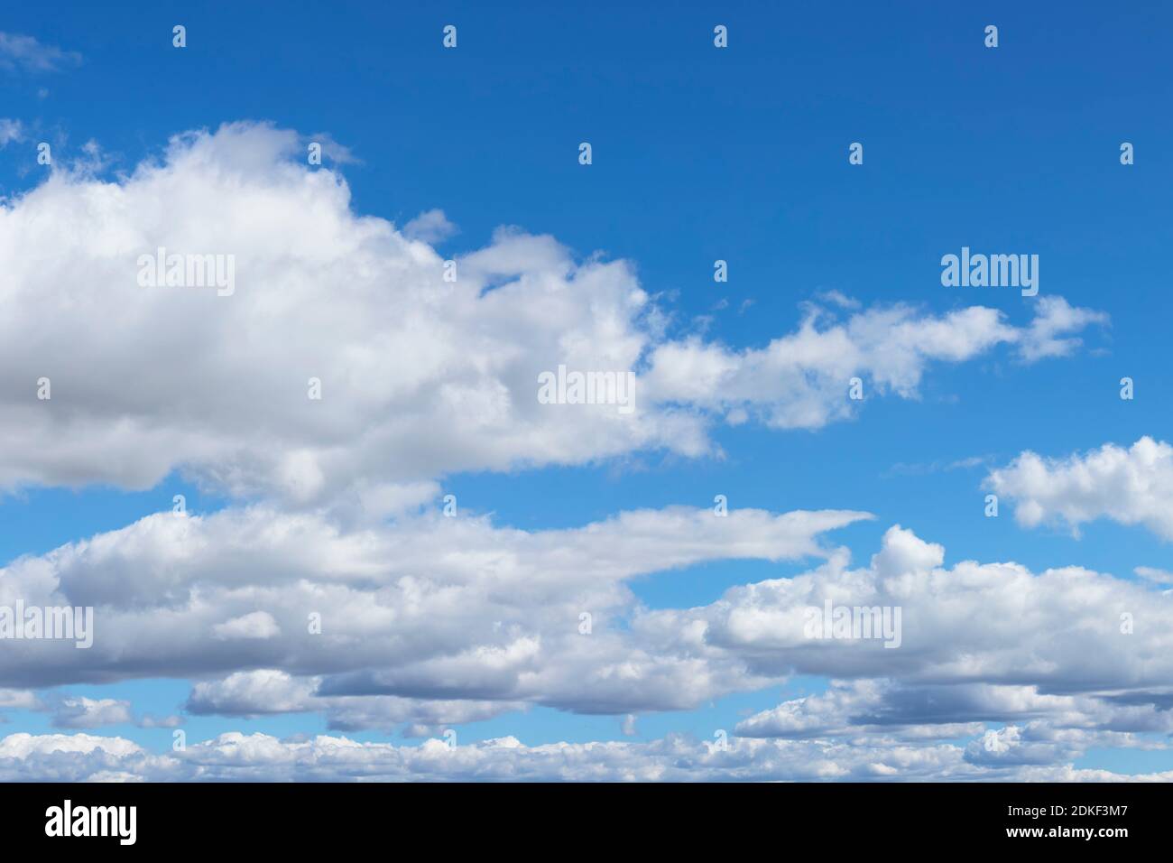 Cloud formations over the Firth of Thames, Waikato, North Island, New ...