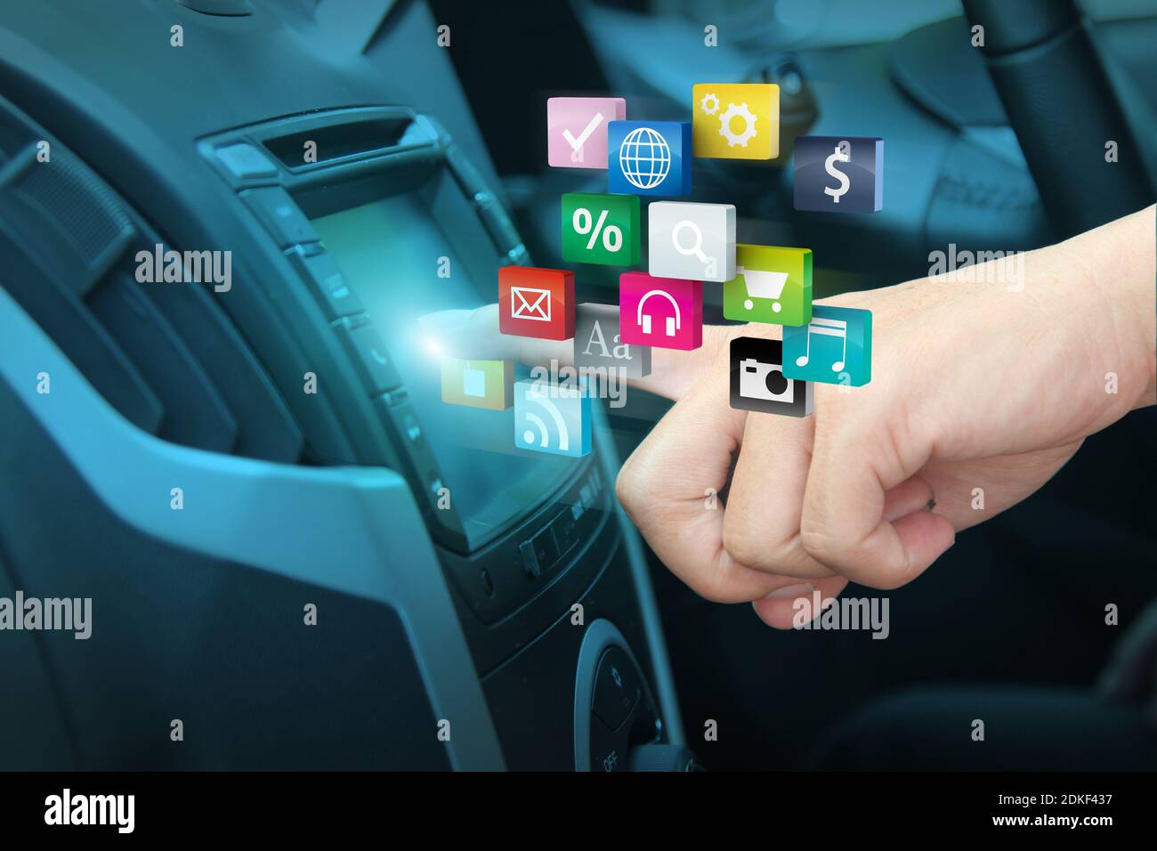 Car Stereo Screen High Resolution Stock Photography and Images - Alamy