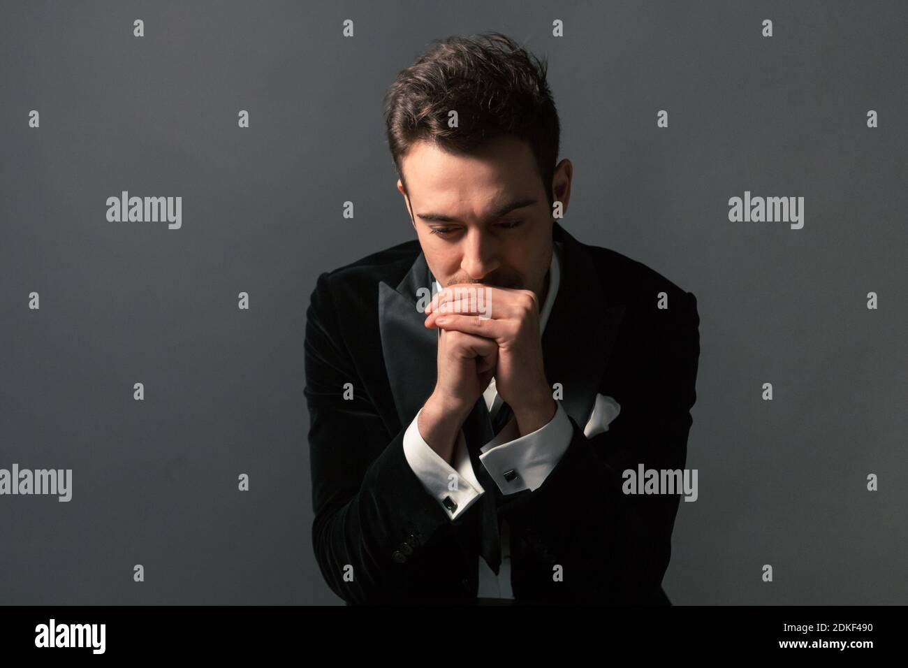 Shirt undone hi-res stock photography and images - Alamy