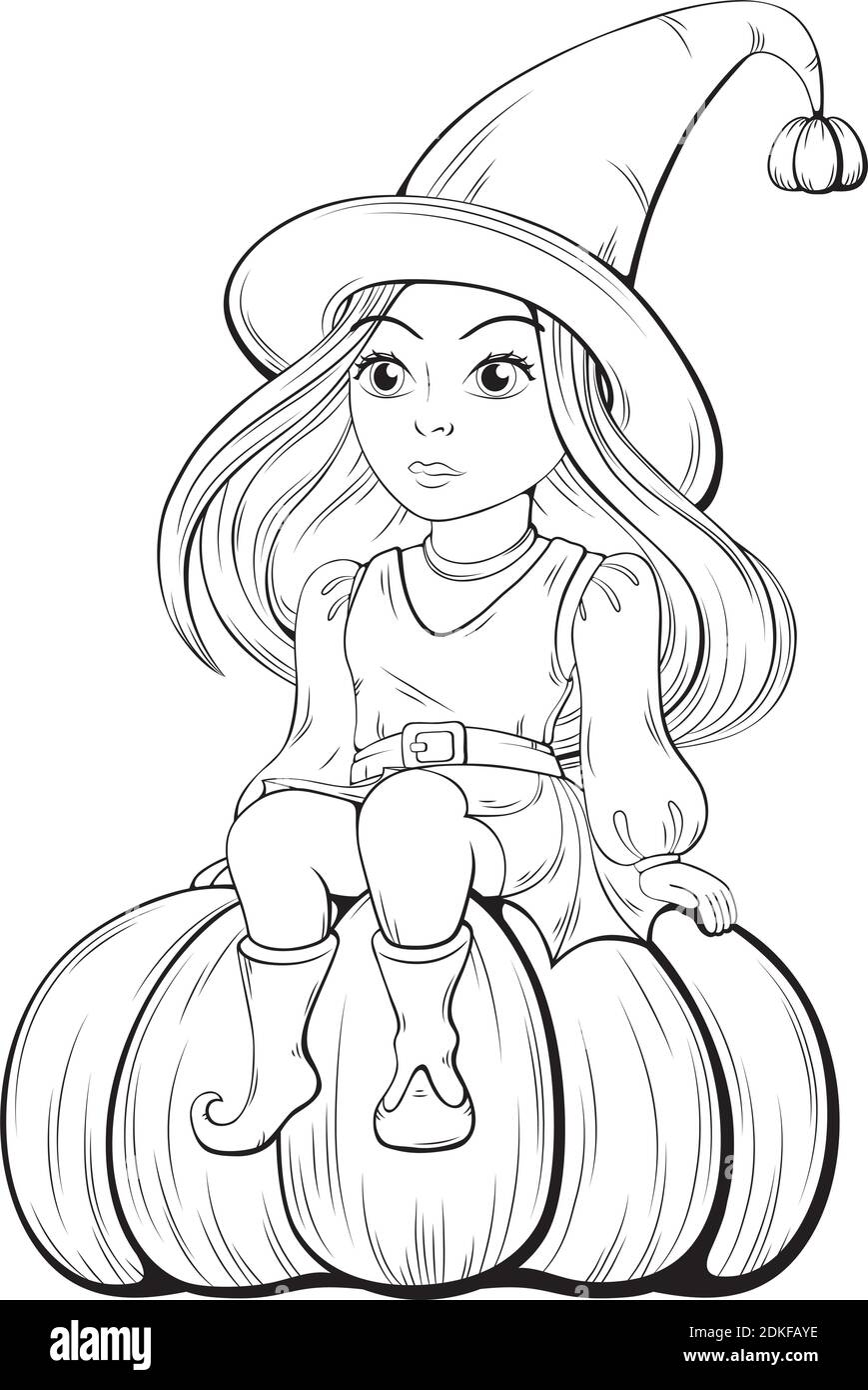 Witch Outline