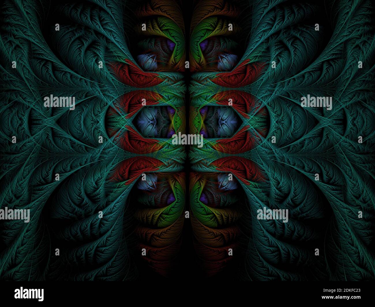 Imaginatory fractal background Image Stock Photo - Alamy