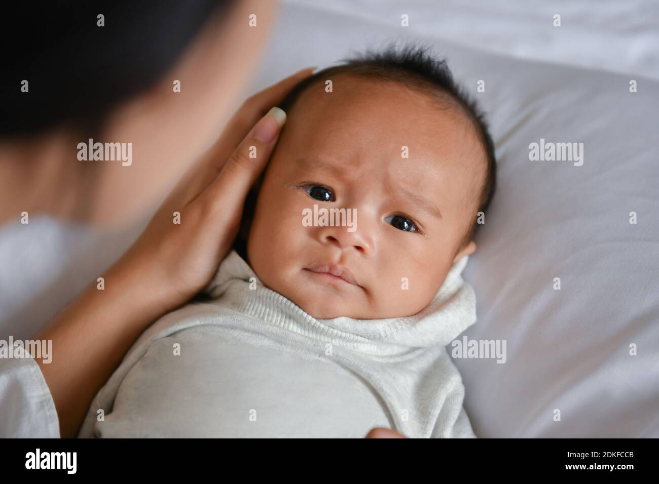 Mother fussing son hi-res stock photography and images - Alamy