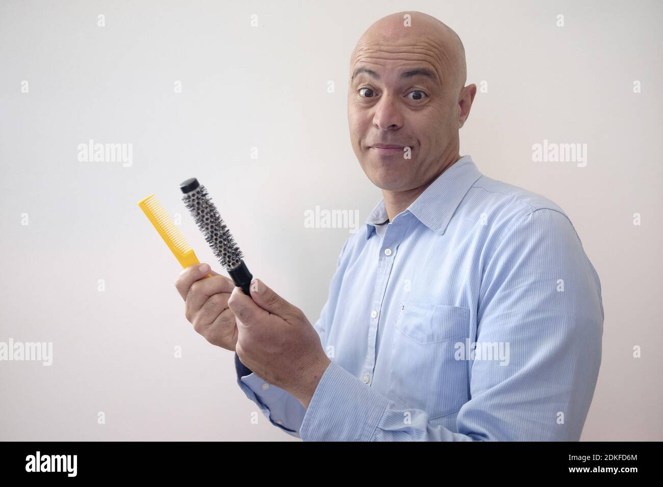 Bald human hi-res stock photography and images - Alamy