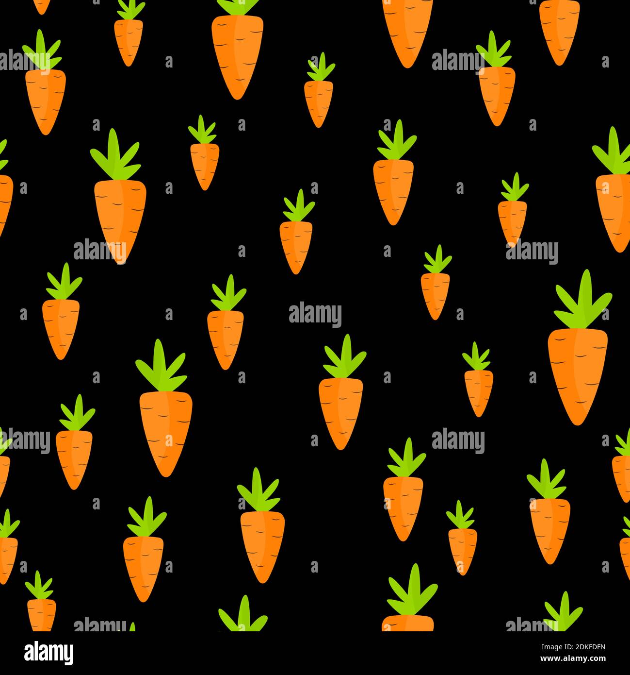 Seamless Carrot pattern for banner, poster, card, invitation and ...